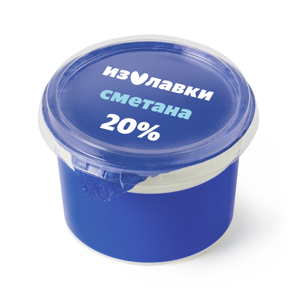 Сметана "Из Лавки", 20%, без заменителя молочного жира, 250 г