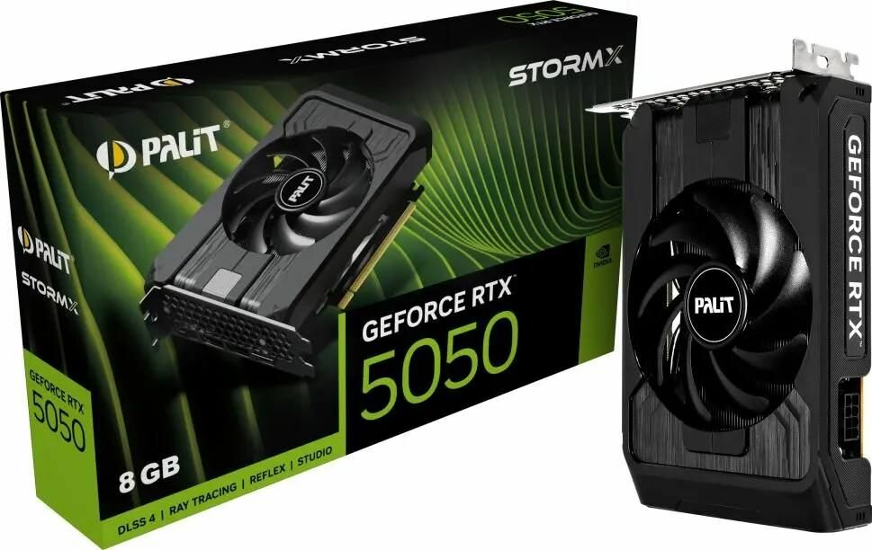 Palit Видеокарта GeForce RTX 5050 8 ГБ (NE65050T19P1-GB2070F)