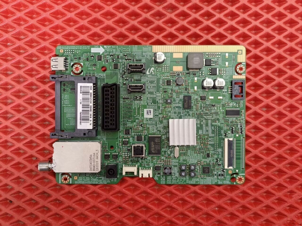 Основная плата (MAIN) BN41-02358B для телевизора SAMSUNG UE32J5005 в надёжной упаковке