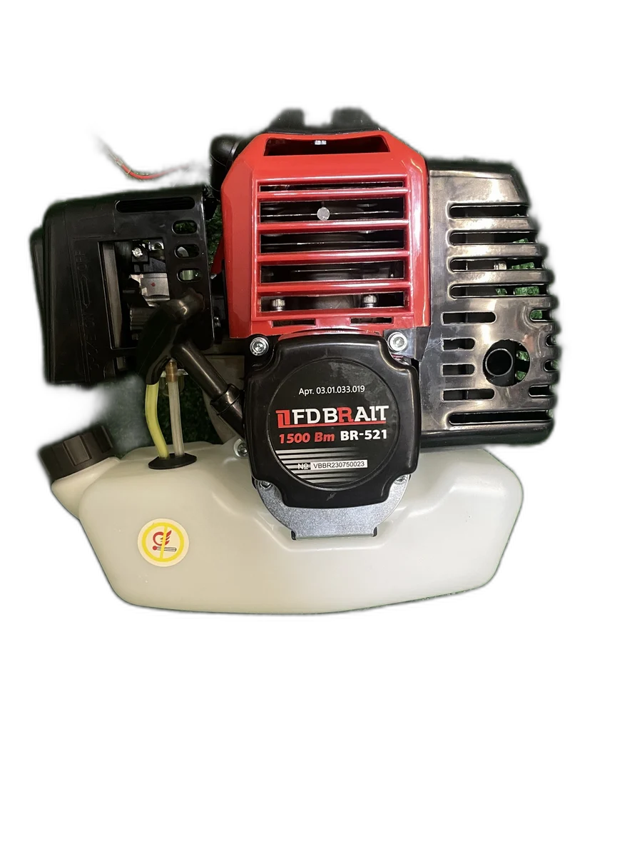 Двигатель бензиновый 2х тактный BR-521, 52 см 3