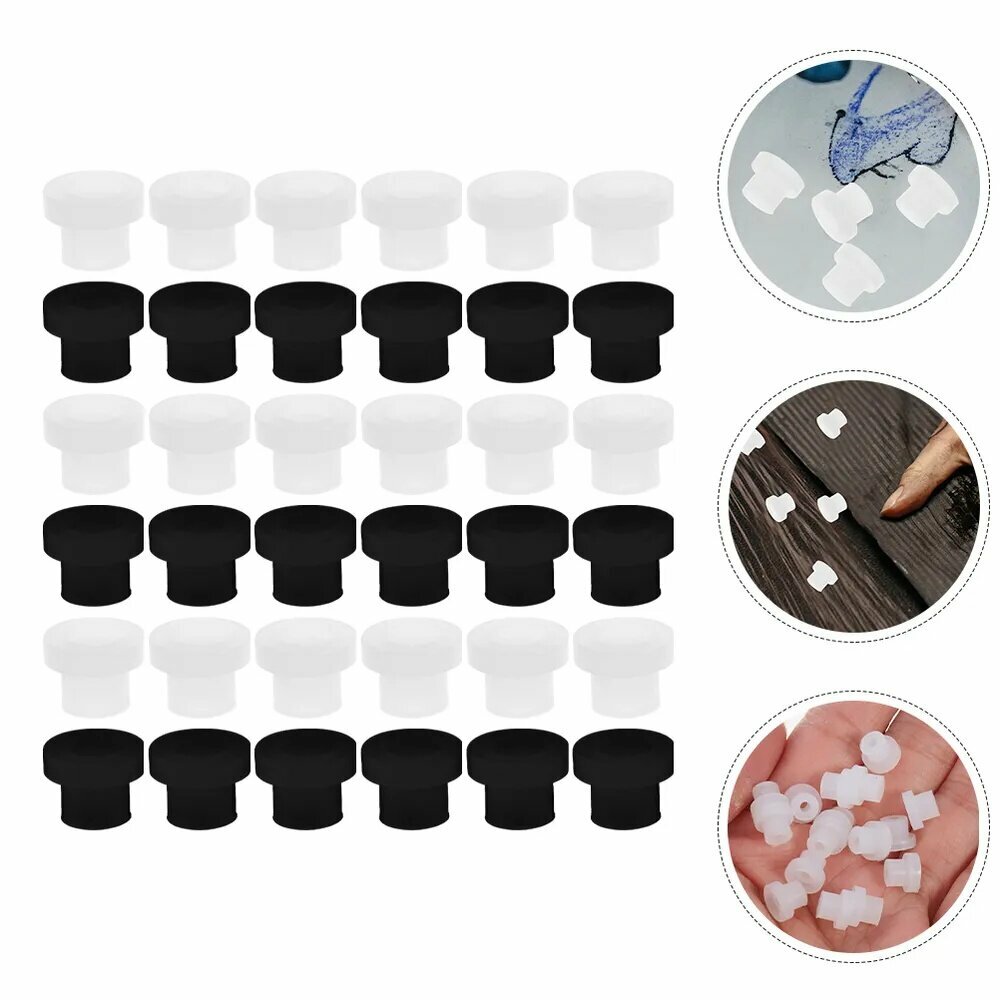 200 Штук Силиконовых Громметов, Для Татуирования, Для Устойчивости И Долговечности