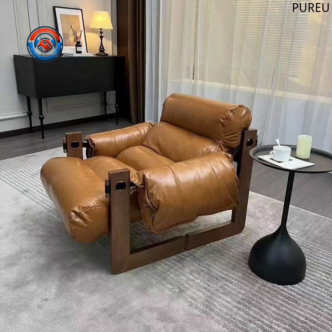 Кресло-реклайнер для отдыха, раскладное в односпальный диван, компактное кресло-кровать для гостиной и спальни, функциональная мебель для ежедневного релакса