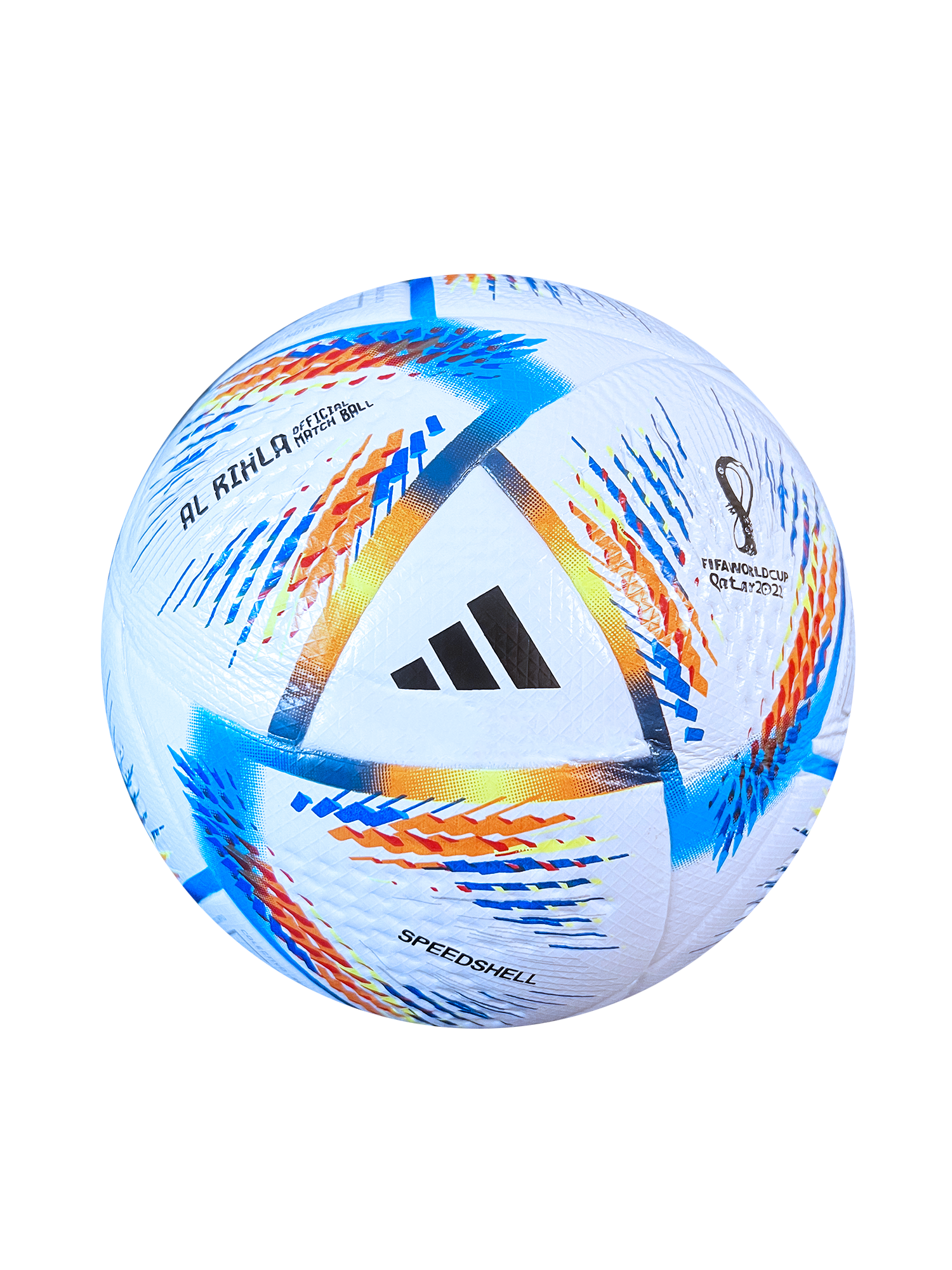Футбольный тренировочный мяч WORLD CUP Qatar 2022 AL RIHLA, термосшивка, размер 5