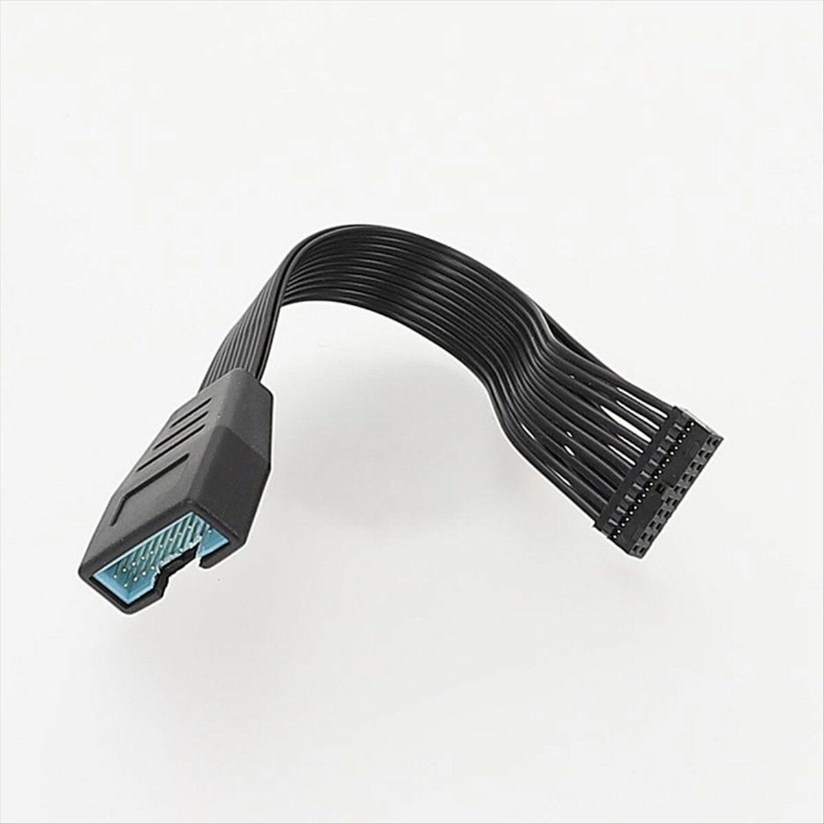 Шт. USB 3.0 20-контактный удлинительный кабель мама-папа для материнской платы DELL (черный)