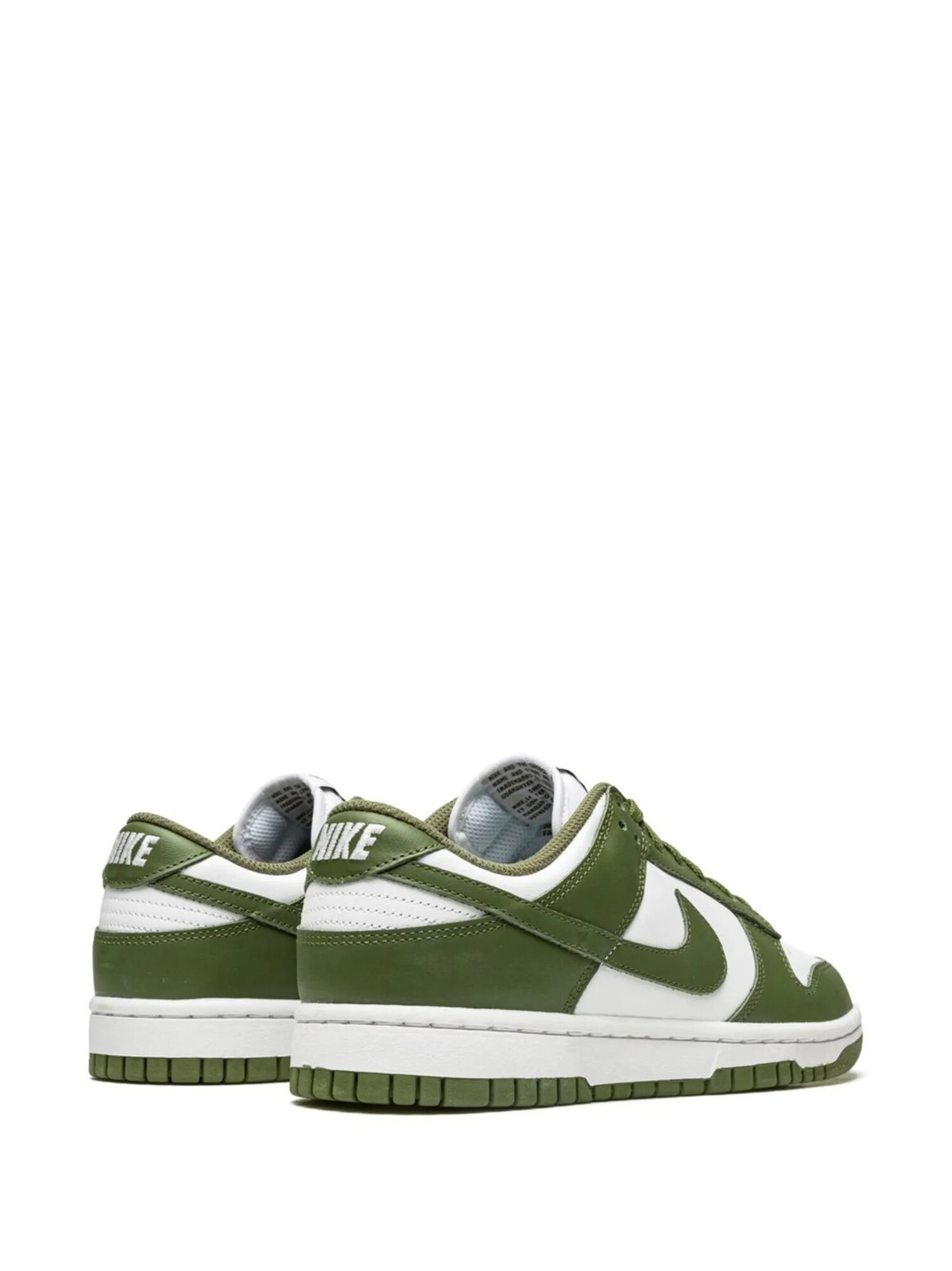 Кроссовки NIKE Dunk Low, размер 11 US, серебристый — фото 1