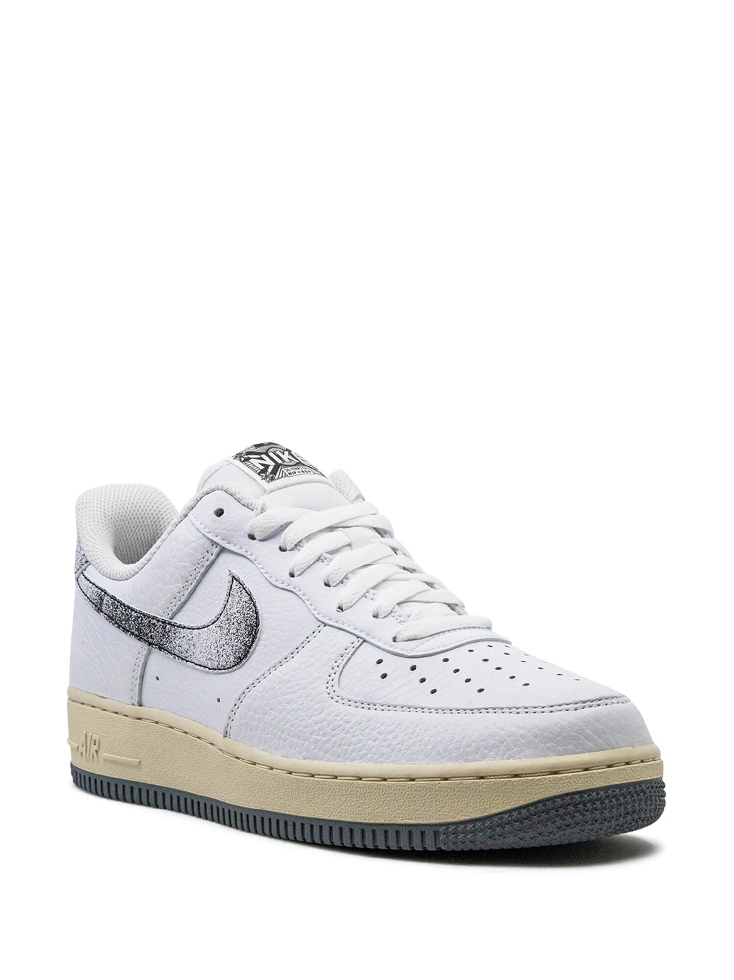 Кроссовки NIKE Air Force 1, размер 11.5 US, серебристый — фото 1