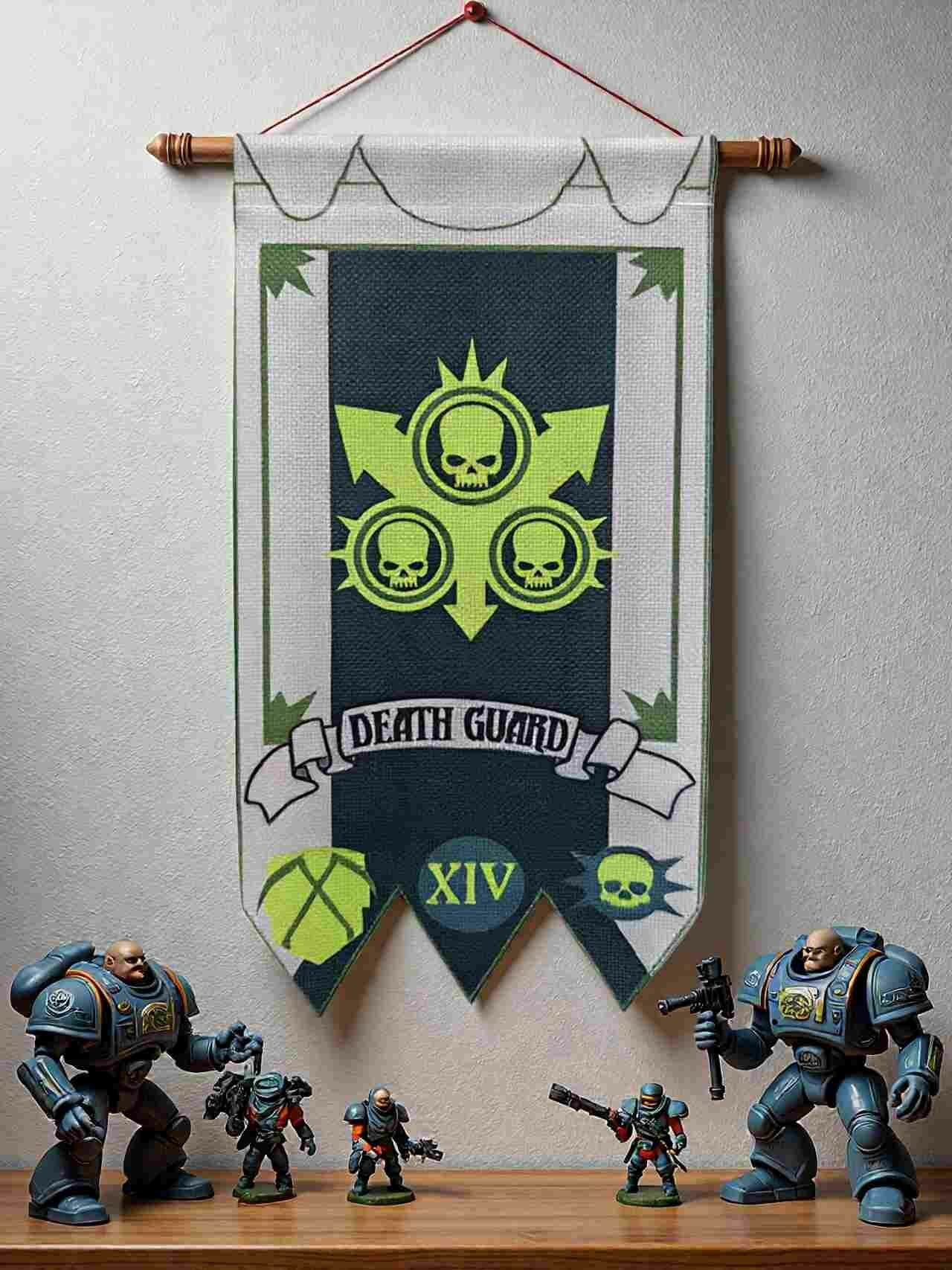 Боевой штандарт легиона 40K 30*16cm /11.8*6.3 inch