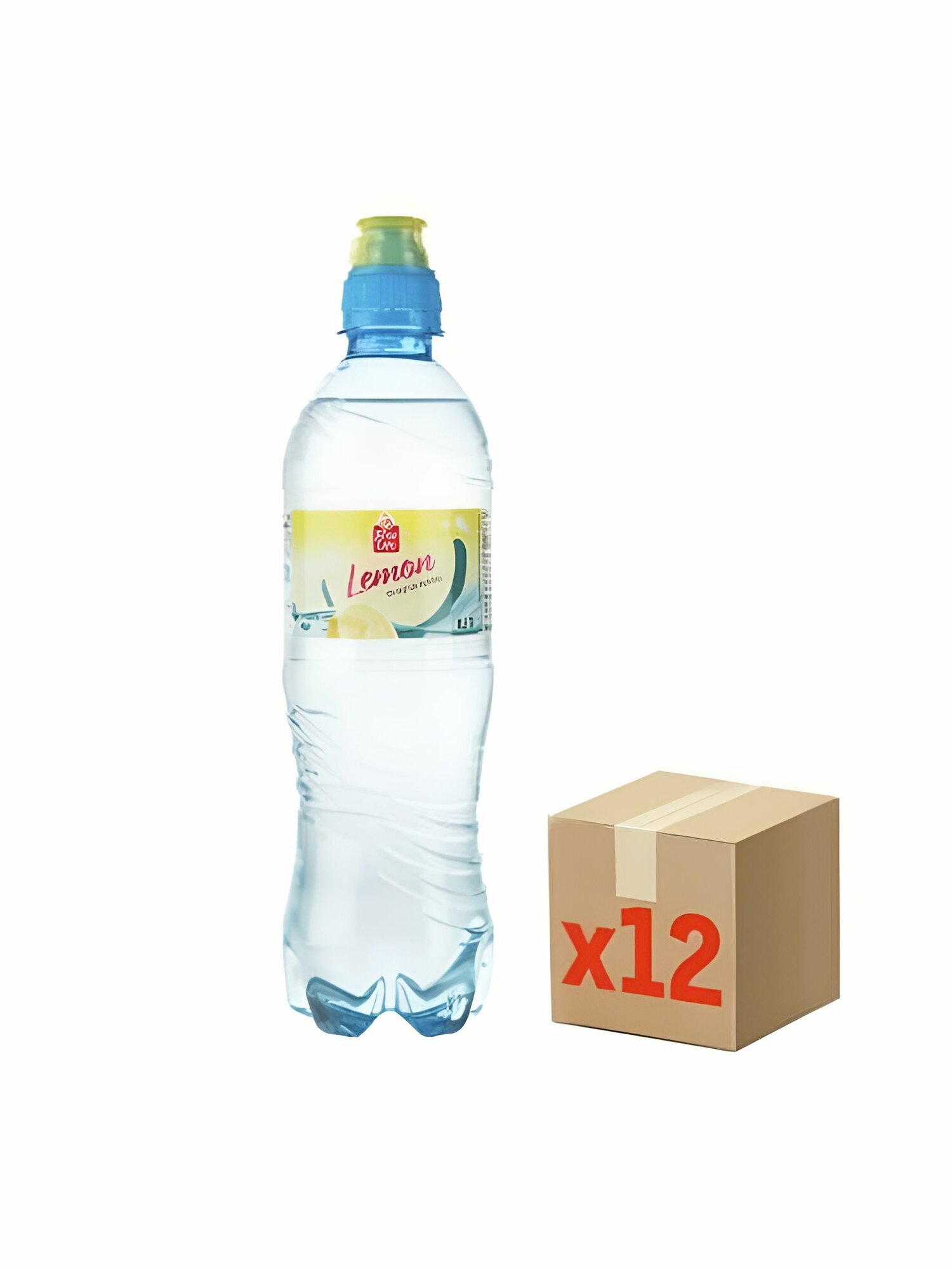 Fine Life Вода лимон негазированная, ПЭТ, 500 мл х 12 шт.