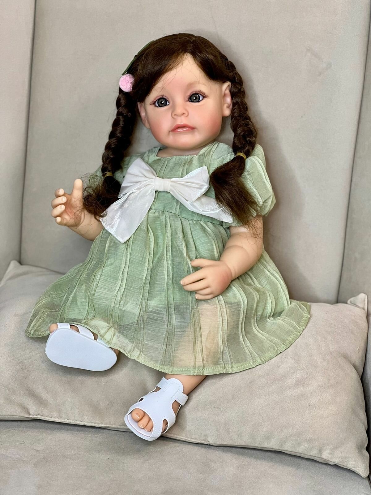 Кукла Реборн виниловая 55 см