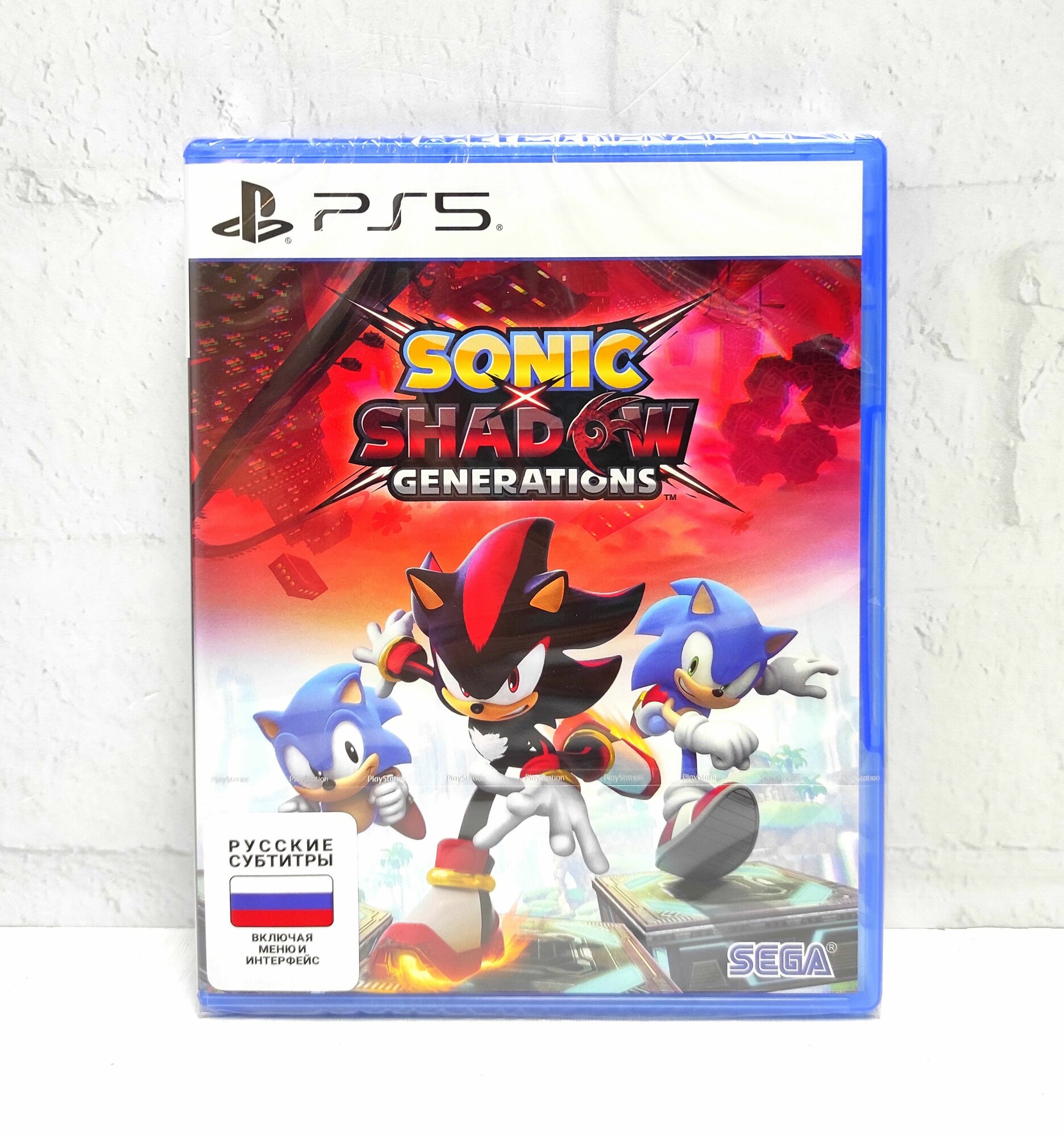 Sonic X Shadow Generations Русские субтитры PPSA 17597 Видеоигра на диске PS5