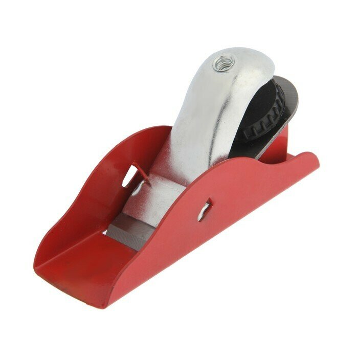 Рубанок металлический тундра, малогабаритный, 135 мм