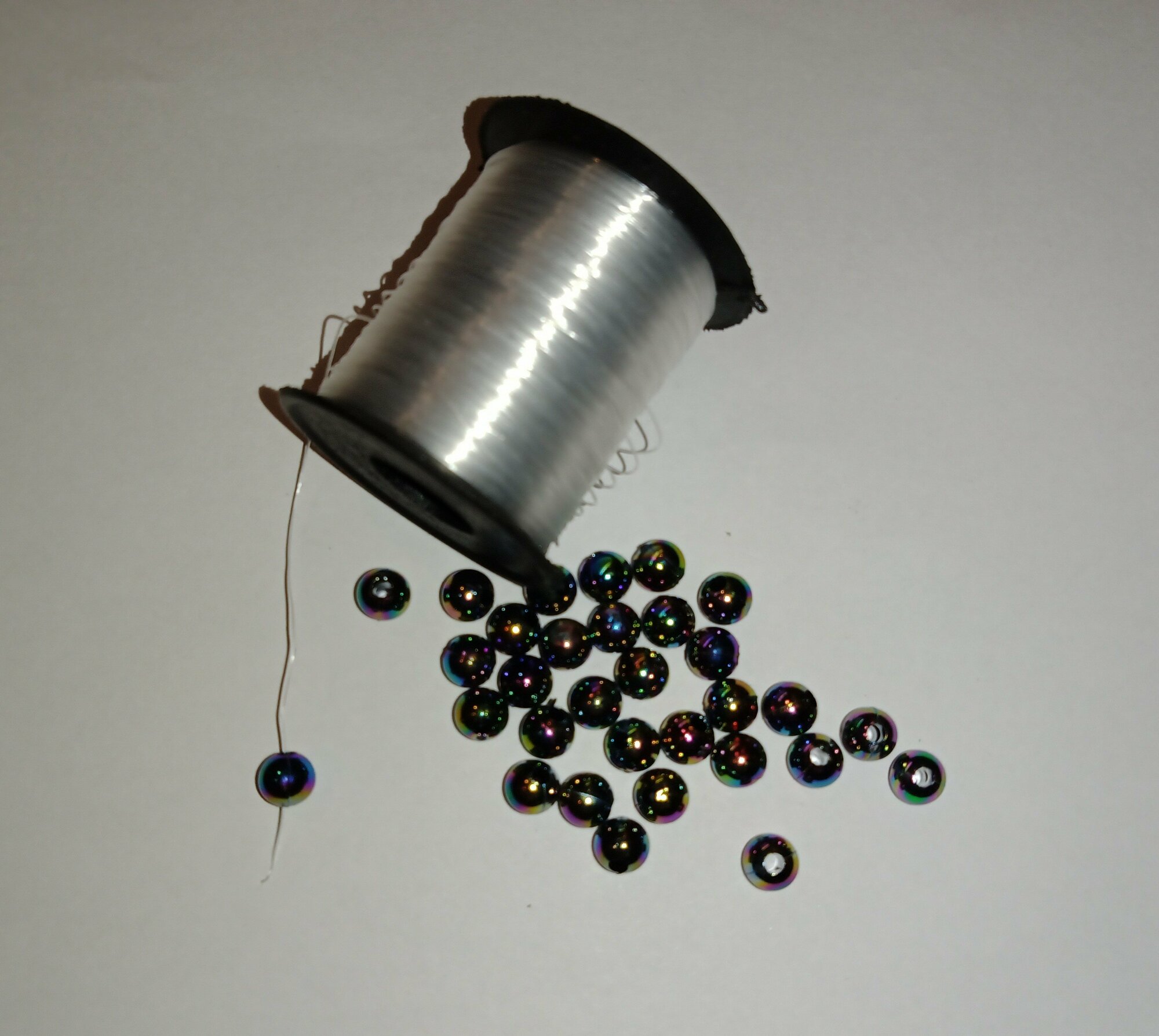 Леска для бисероплетения, белая