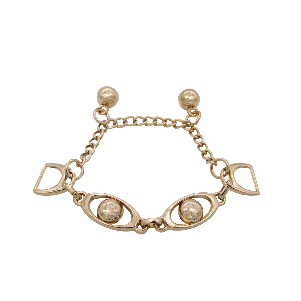 Украшение для одежды и сумки пришивное Hobby&Pro, НР3403/2, 9*4 см (золото)