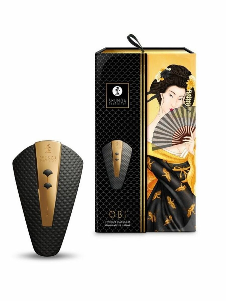 Вибратор SHUNGA OBI, для клитора, от аккумулятора, 10 режимов, 1 шт
