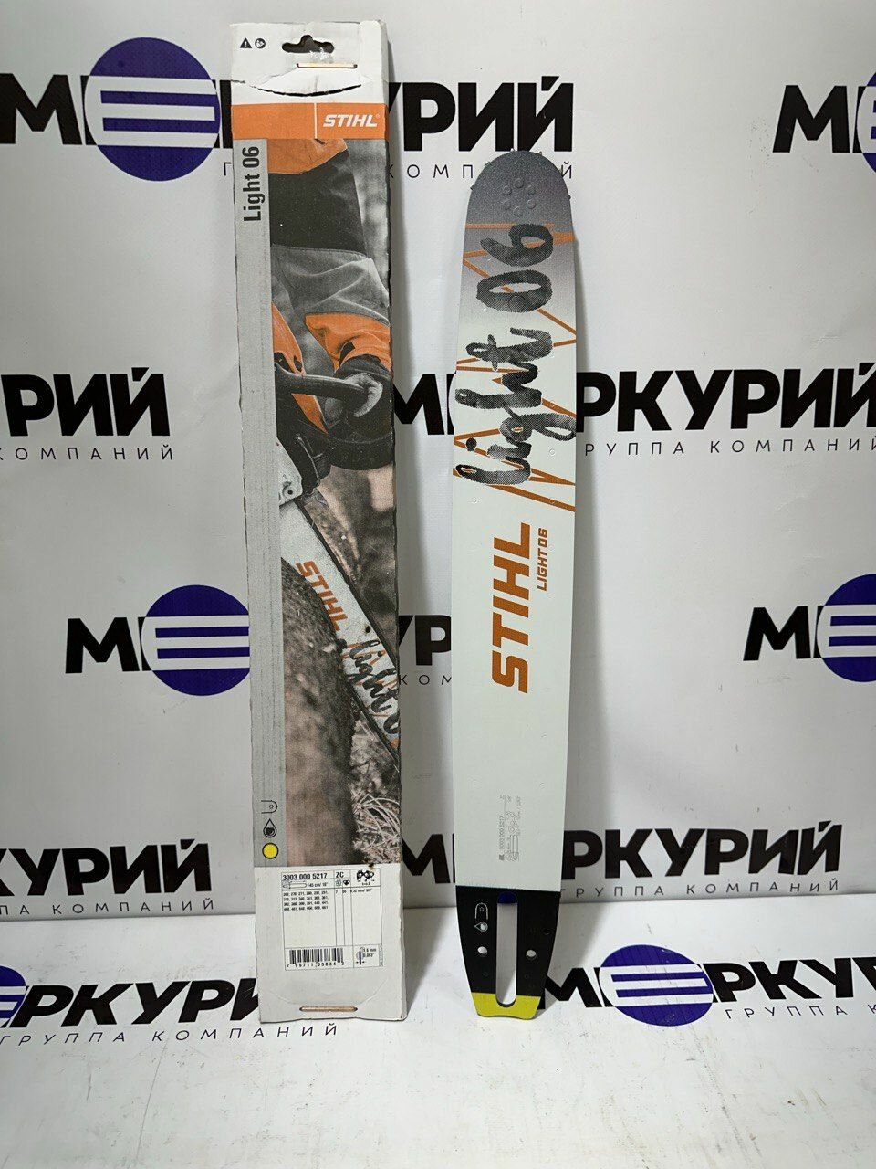 Шина для бензопилы STIHL 66 зв, толщина 1,6 мм, шаг 3/8