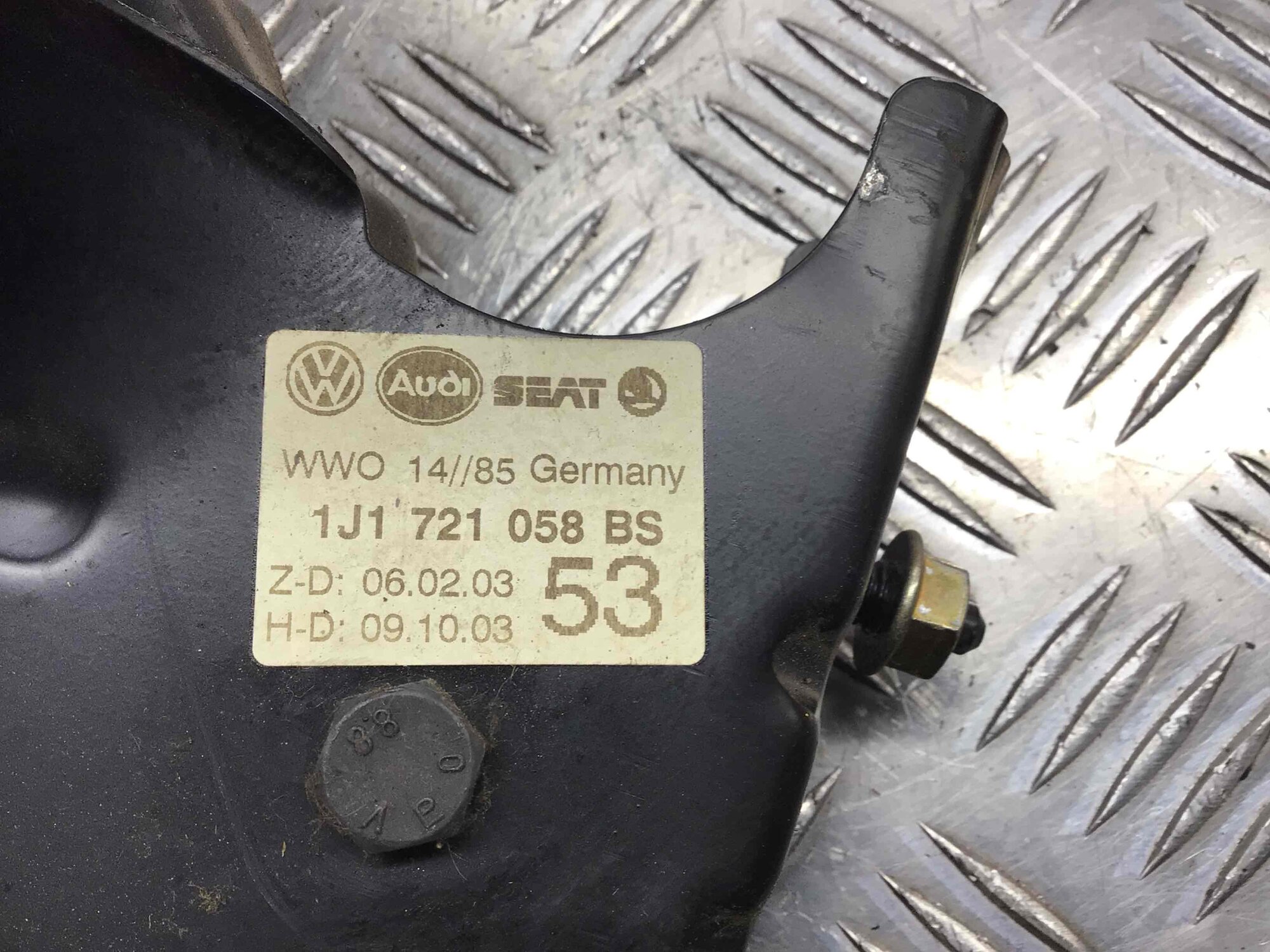 Б/У Узел педальный (блок педалей) Volkswagen Bora Bora (1J) 1998 - 2005 2001 г.