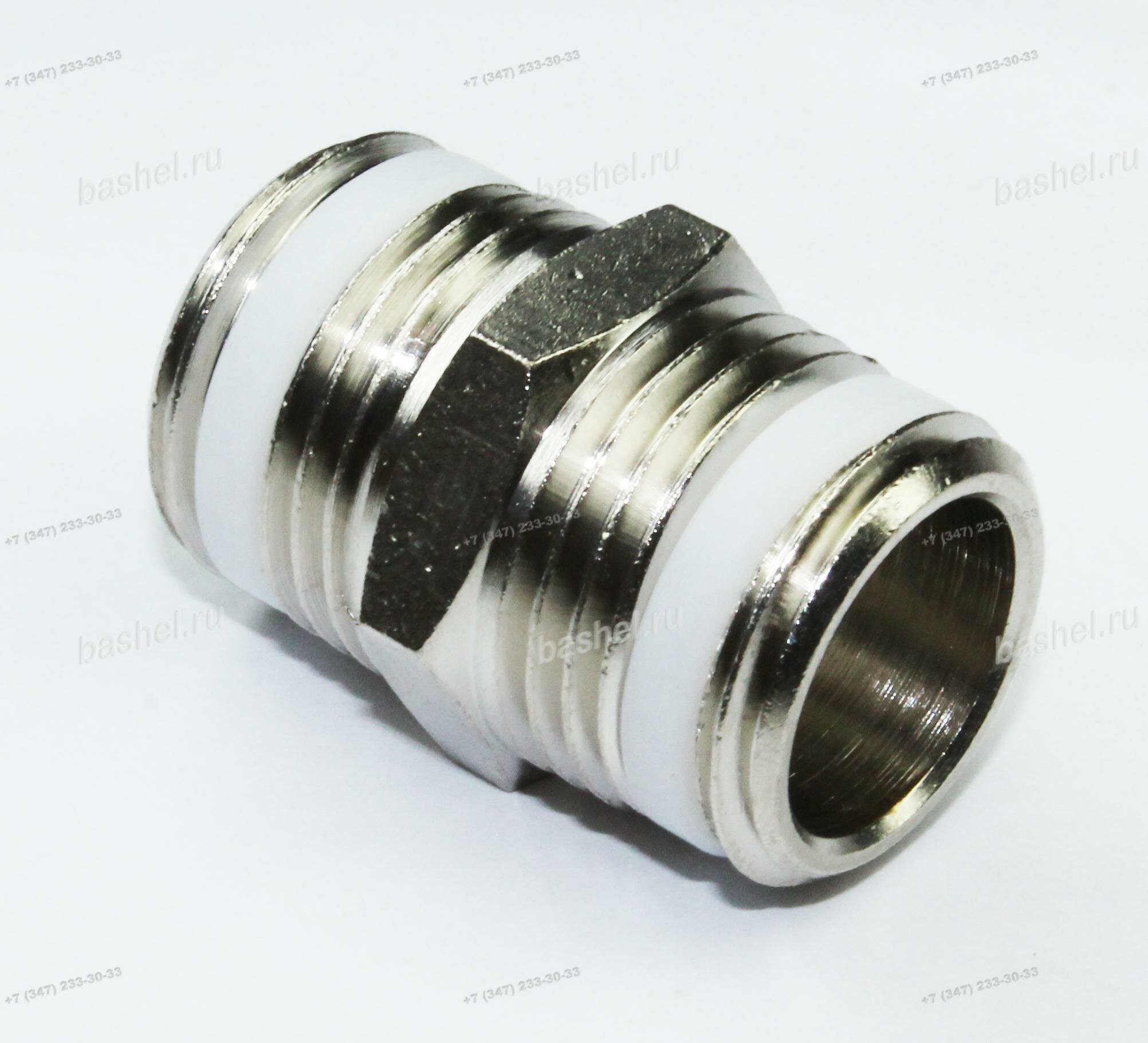 S2500 1/2 Camozzi, Фитинг проходной, Camozzi