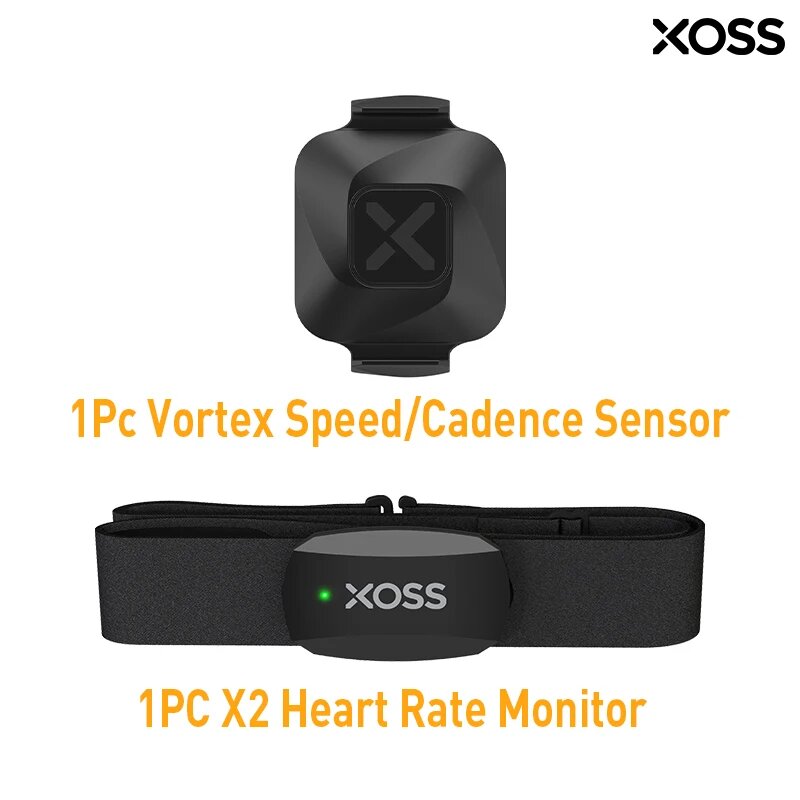 Датчик сердечного ритма XOSS X2 Bluetooth ANT+ X2 combo2