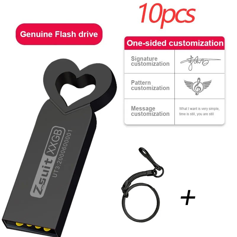 Zsuit USB-флешки 32/64/128 ГБ 32 ГБ, With chain