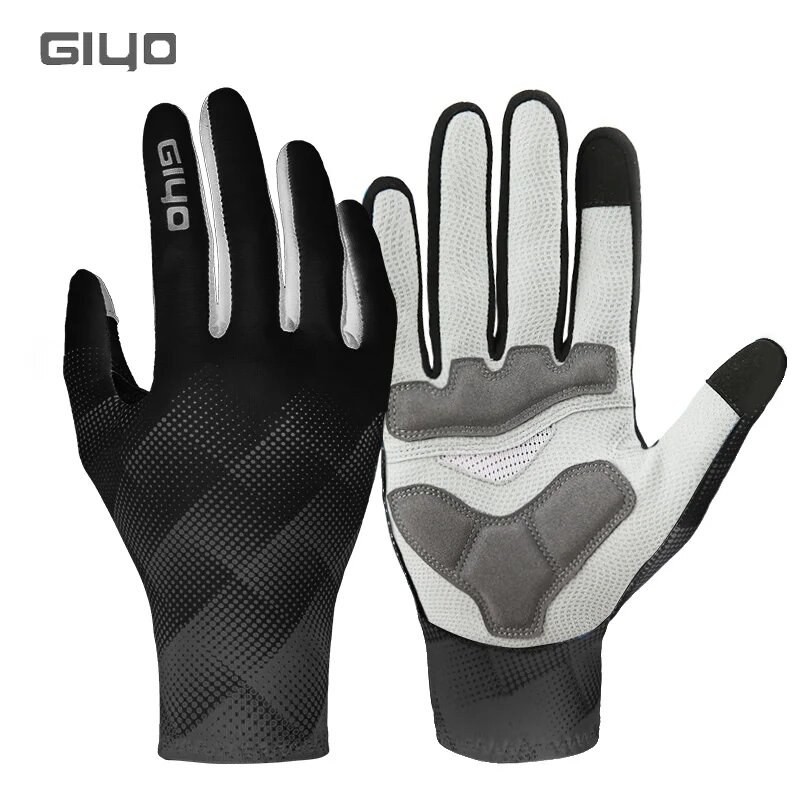 Giyo термоперчатки S-09 из лайкры черные Черный, S, S-09 Black Gloves