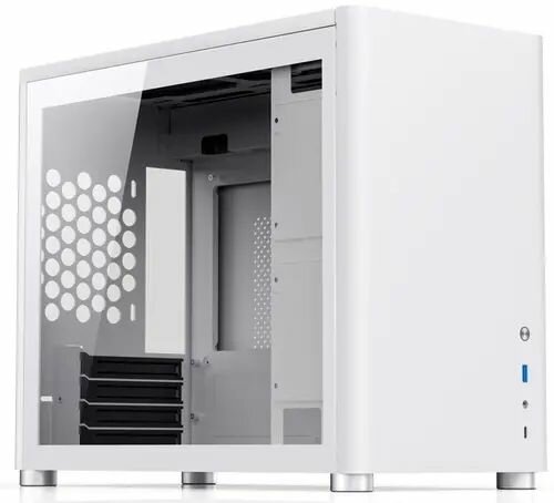 Компьютерный корпус JONSBO D30 (D30White) белый - SFF (Small Form Factor), ATX, USB 3.2 Gen1 Type-A, USB 3.2 Gen2 Type-C