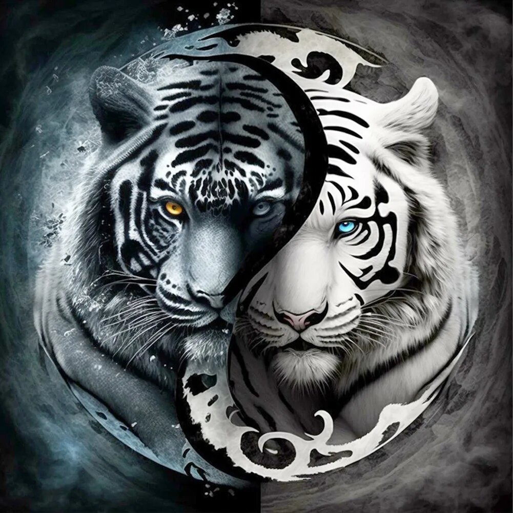 HUACAN набор для вышивки крестом слон 50x50cm, 809, 11CT picture printed