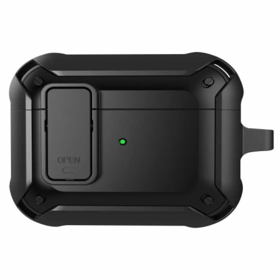 Чехол WiWU Mecha AirPods Case для AirPods Pro2 Black + Black