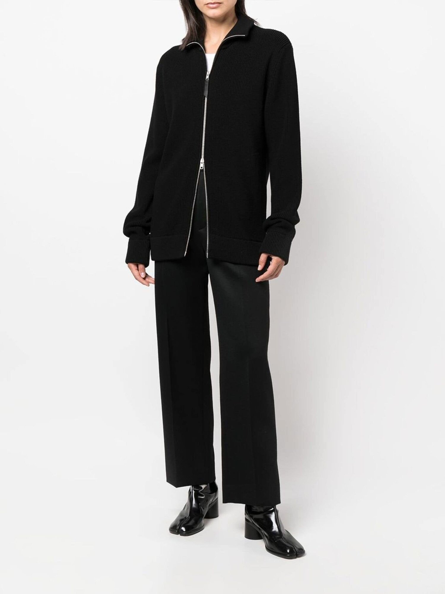 Кардиган Maison Margiela, размер 46, black/black — фото 1