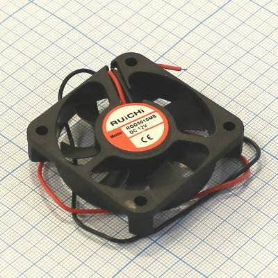 12VDC Вентилятор RQD 5010MS 50x50х10