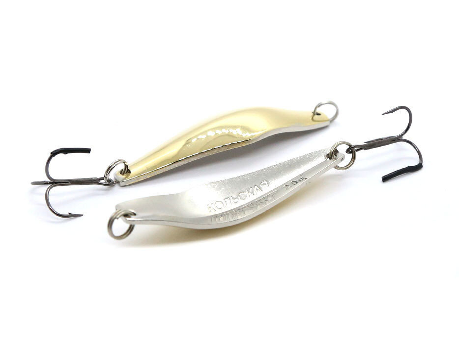 Блесна Колебалка питер Кольская 74 мм 15 гр (медь, медь-никель)