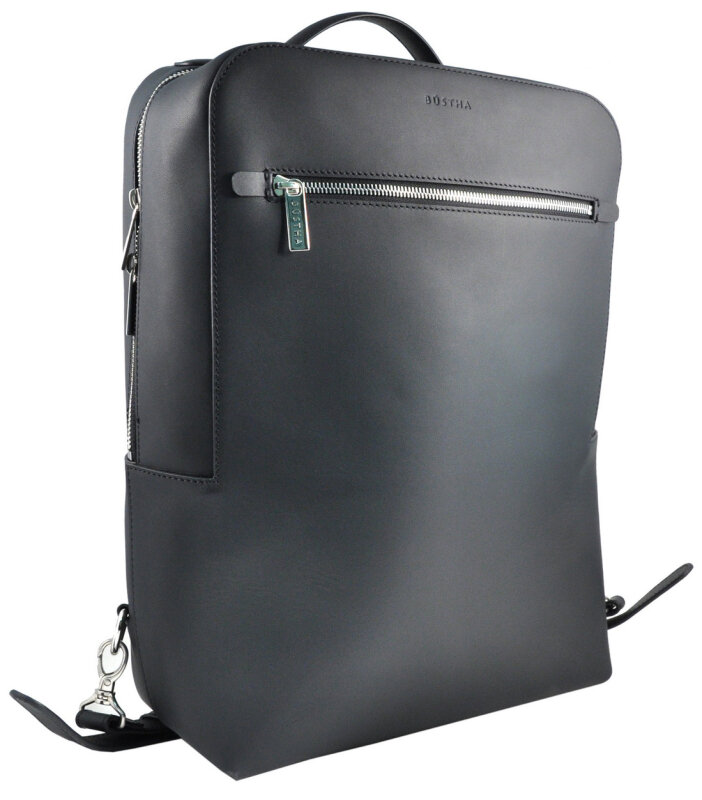 Bustha для ноутбуков 15" рюкзак Downtown X Leather Backpack (Noir)