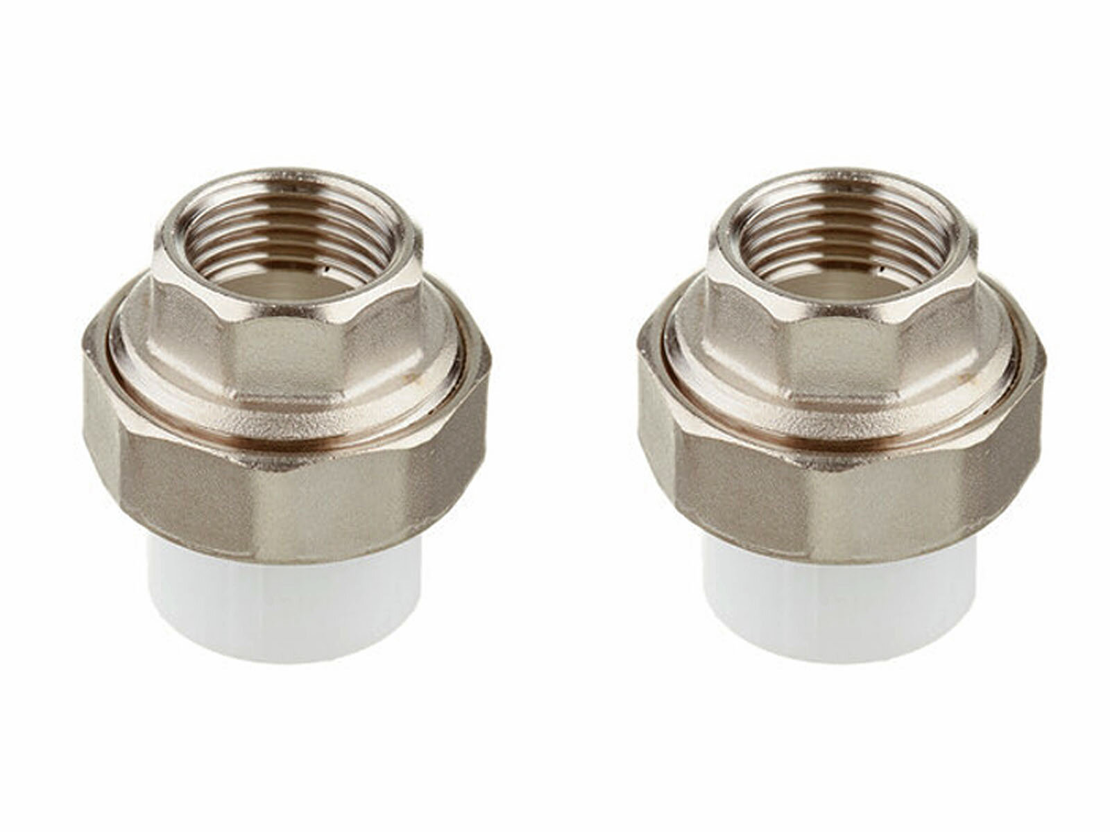 Муфта полипропиленовая разъемная (американка) 20 мм х 1/2 ВР(г) (2 шт.)