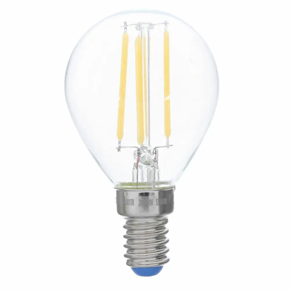 Лампа светодиодная филаментная Airdim форма шар E14 5 Вт 500 Лм свет холодный