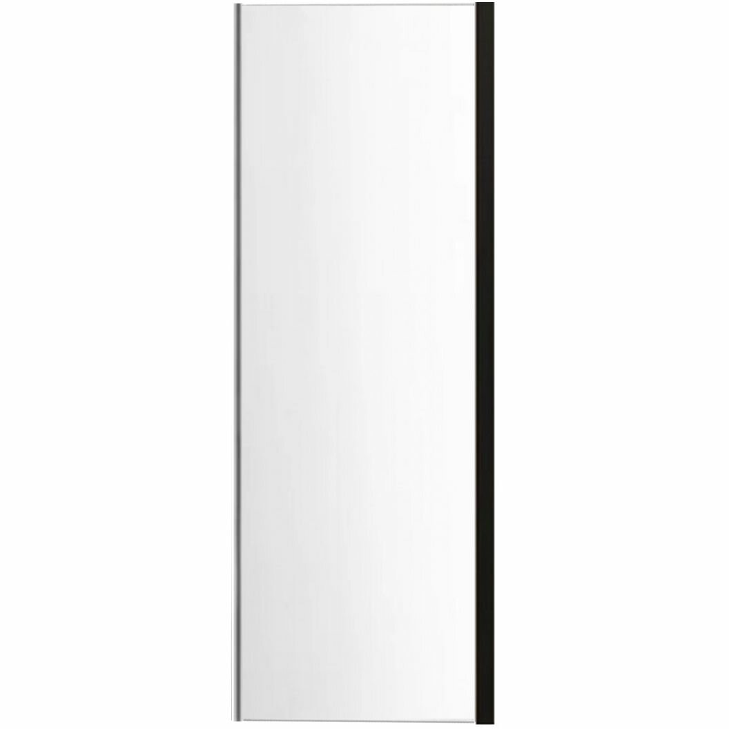 Боковая стенка Vincea (Винчея) Garda VSG-1G900CLB 90х190 черный стекло прозрачное