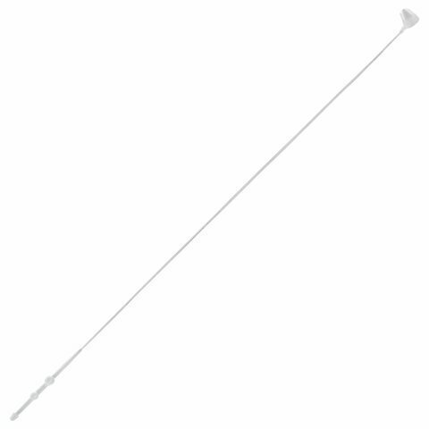 4 шт. Хомут биркодержатель бирка ценник петлевой 21 см, BRAUBERG, комплект 1000 шт, 291347