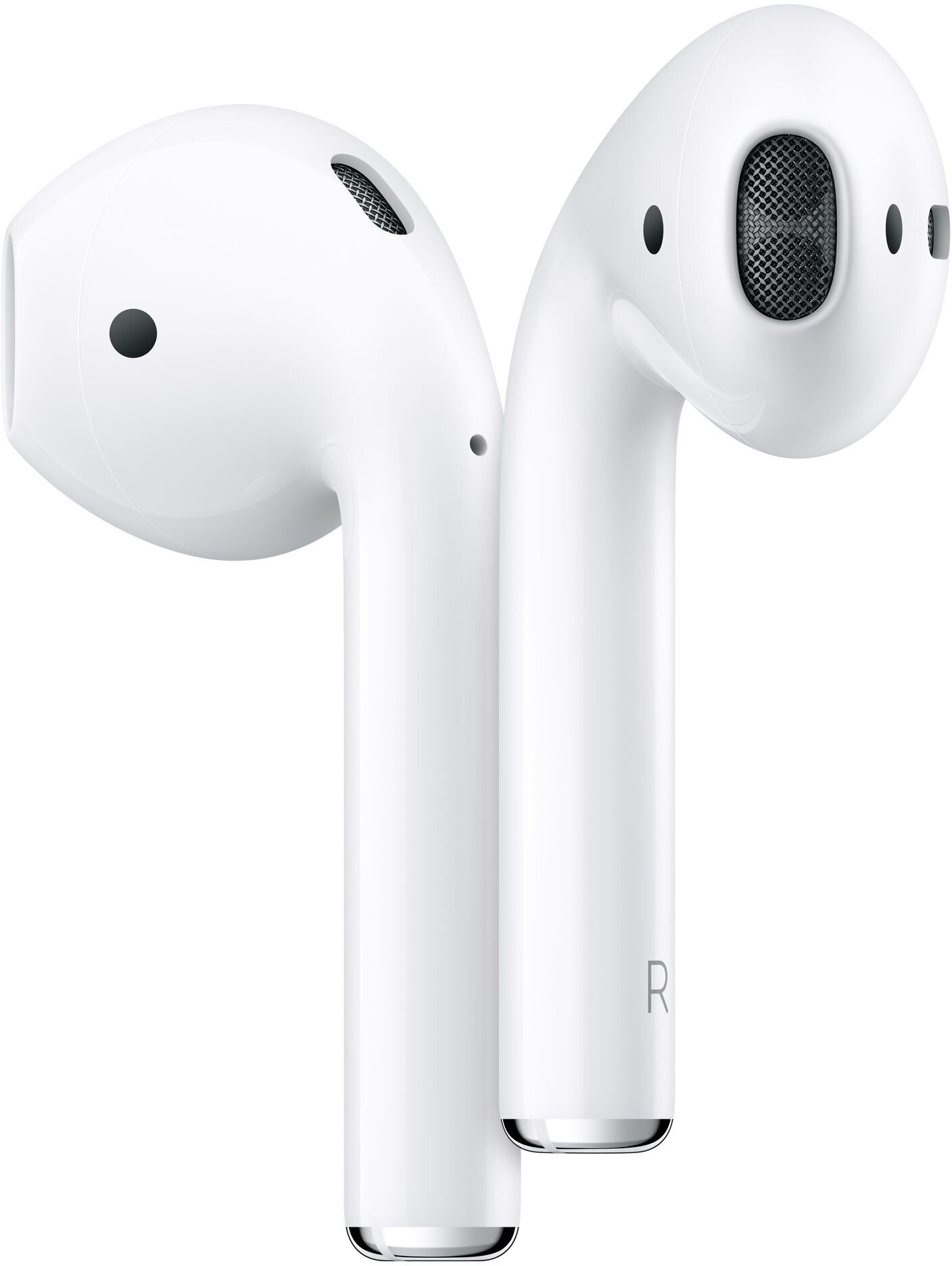 Беспроводные наушники Apple AirPods 2 (A2032, A2031, A1602), Bluetooth, Lightning, белые