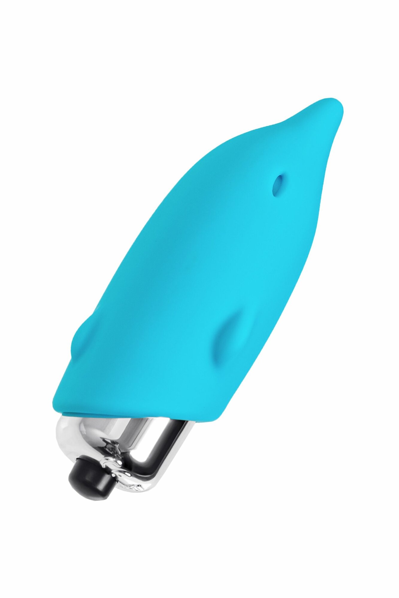 Минивибратор Eromantica Jolly, силикон, голубой, 7,5 см Eromantica Минивибратор Eromantica Jolly, силикон, голубой, 7,5 см