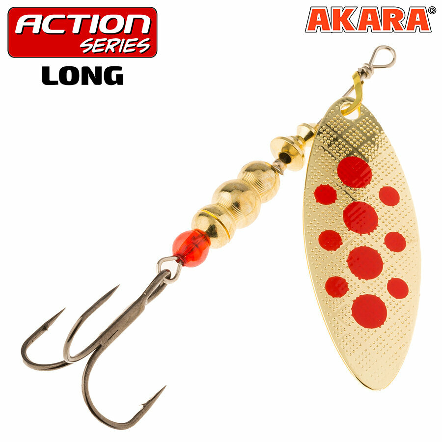Блесна вращ. Akara Action Series Long 3 12 гр. 3/7 oz. A04