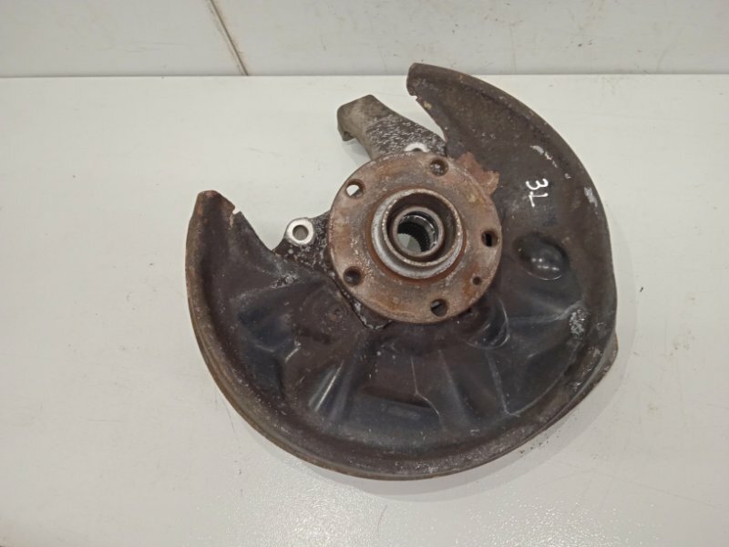 Б/У в сборе со ступицей, ступица, Ауди А8 Кулак поворотный Audi S8 2006, 2007, 2008, 2009, 2010 D3 Задн. Лев. 66431 VAG арт. ...