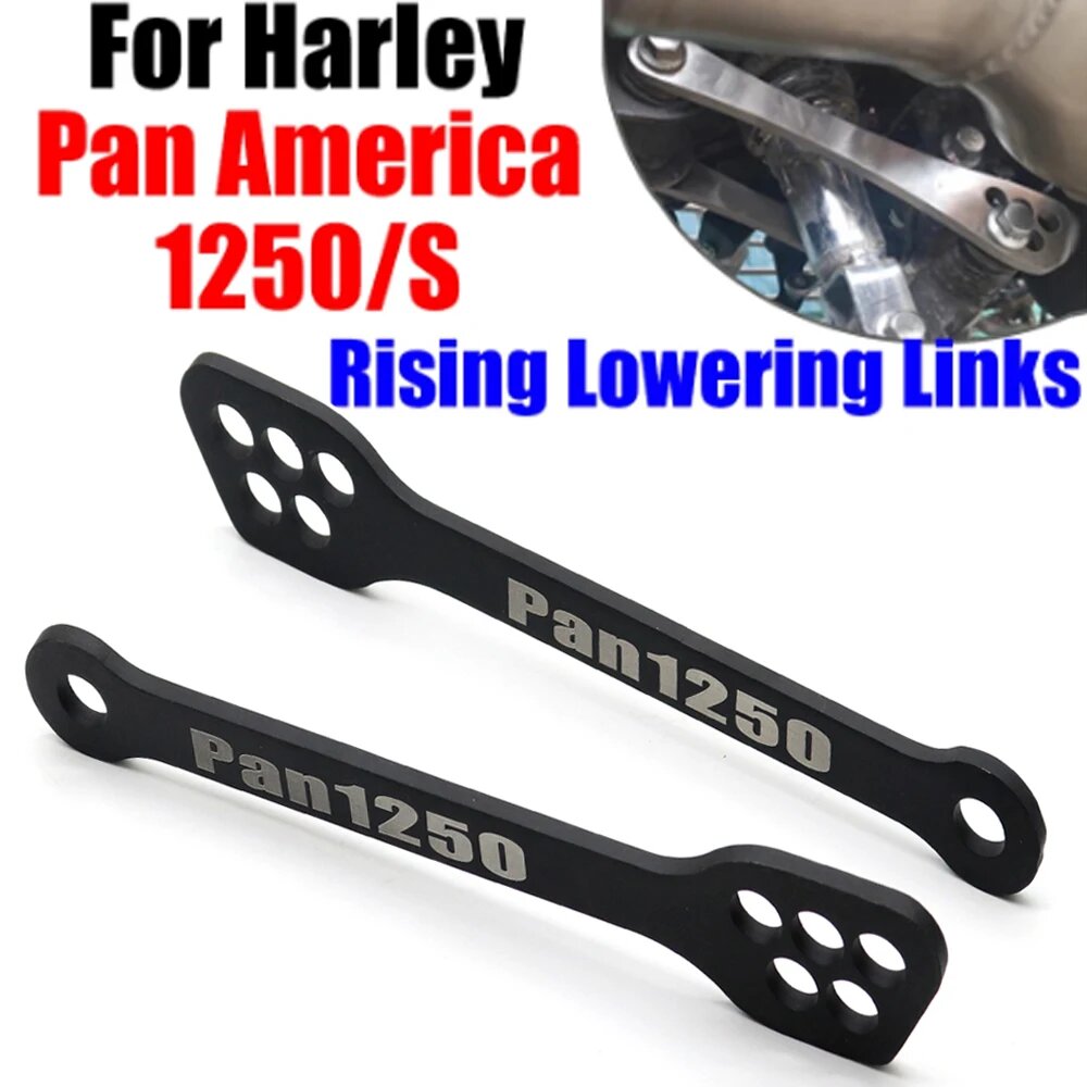 Аксессуары для Мотоциклов Harley Pan America 1250 S 1250 S PA1250 S PanAmerica 1250, задняя подвеска, подъемные звенья для понижения
