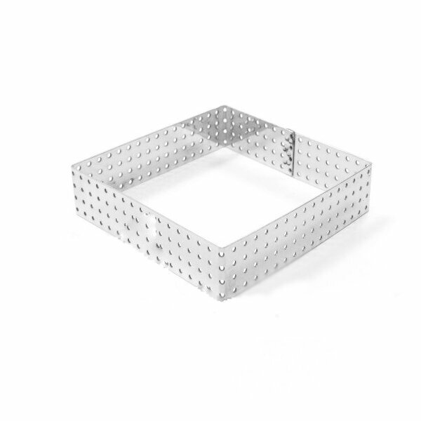 Форма-резак Квадрат перфорированный 8х8 см, высота 2 см. Sweet bear (Набор из 1 шт.)