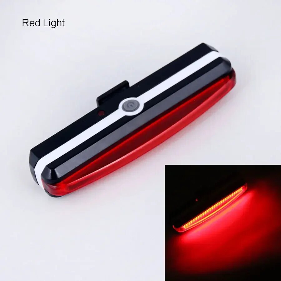 Велофонарь задний красный M2-Red-500mAh
