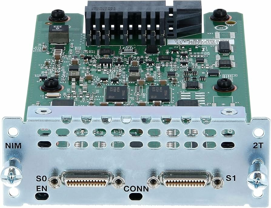 Модуль CISCO NIM-2T 2-Port Serial WAN Interface Card — фото 1