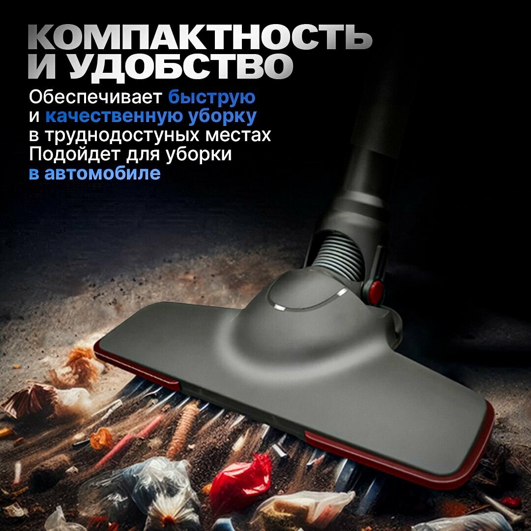 Вертикальный пылесос — фото 1