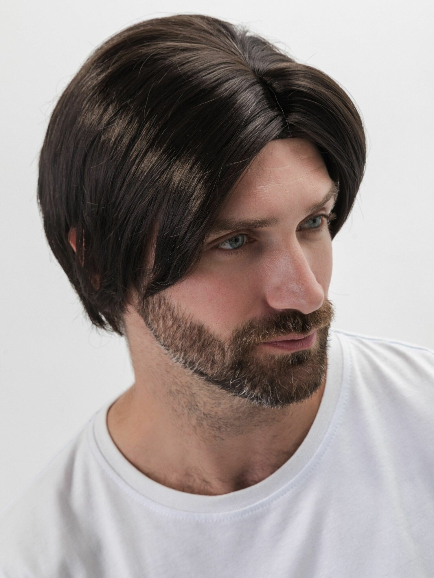 Парик мужской черный