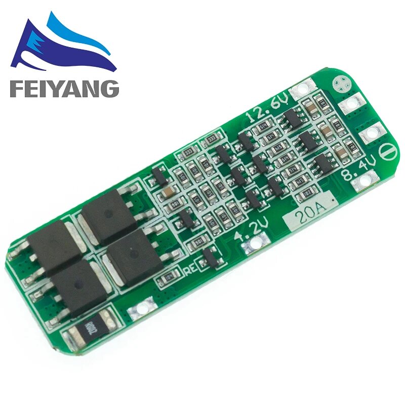 3S 20A 12.6V BMS, Model Number: (5PCS) — фото 1