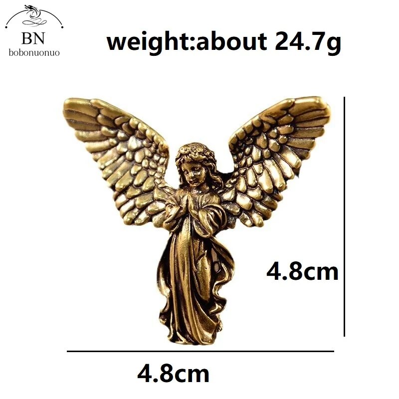 Миниатюрные медные фигурки ангелов-хранителей Cupid Statue 25g