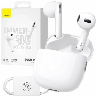 Беспроводные наушники OS-Baseus Bowie WX5 True Wireless Earphones (A00051000213-00) - Белый