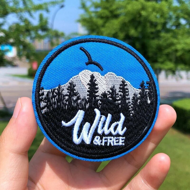 Праджня Wild Adventure вышитые нашивки для одежды htPE5240CT
