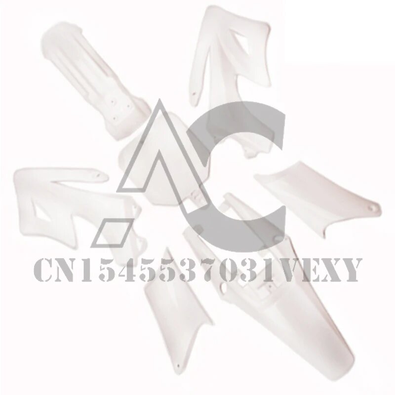 Детали для мотоциклов, велосипедов-внедорожников, комплекты пластиковых крышек, обтекатель для фотомотоциклов, мотокроссов 110 125 140 200CC Белый, белый